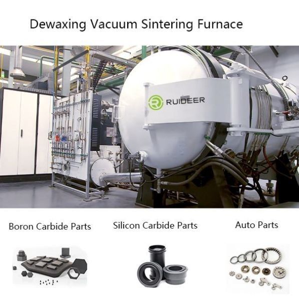 Vacuum sintering furnace for powder metallurgy