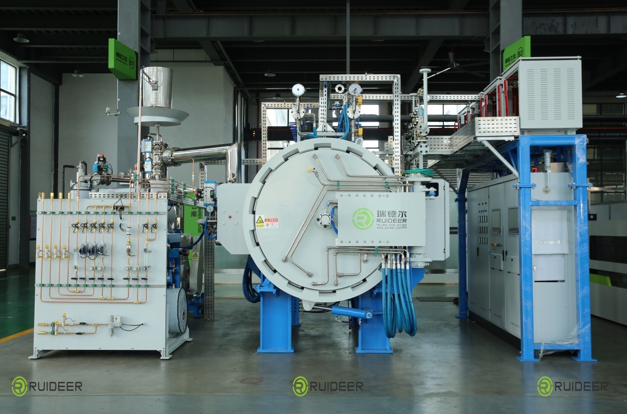 Sliding Hearth Vacuum Compression Furnace 6-10MPa up to 1600°C for ...